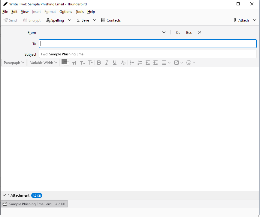 Report phishing using Thunderbird – The Messaging Company