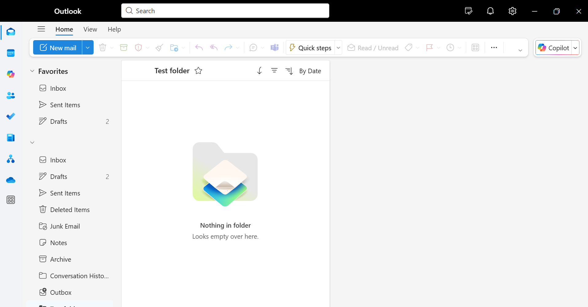 How to check quota information using New Outlook – The Messaging Company