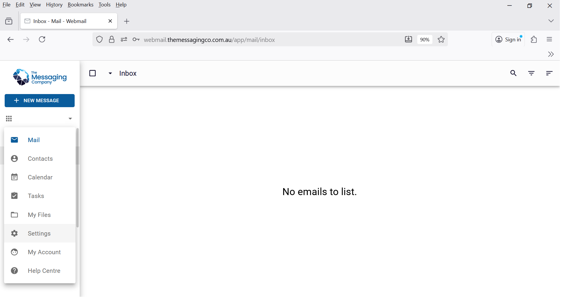 Revoke an App-specific password – The Messaging Company