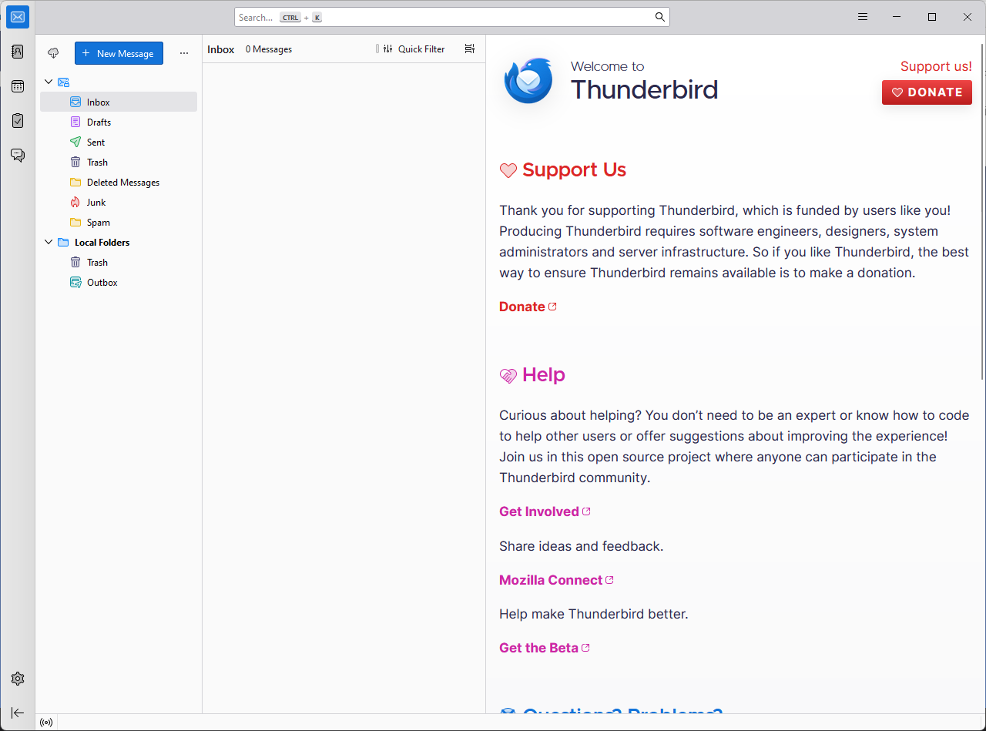 Thunderbird on a Windows or macOS device – The Messaging Company